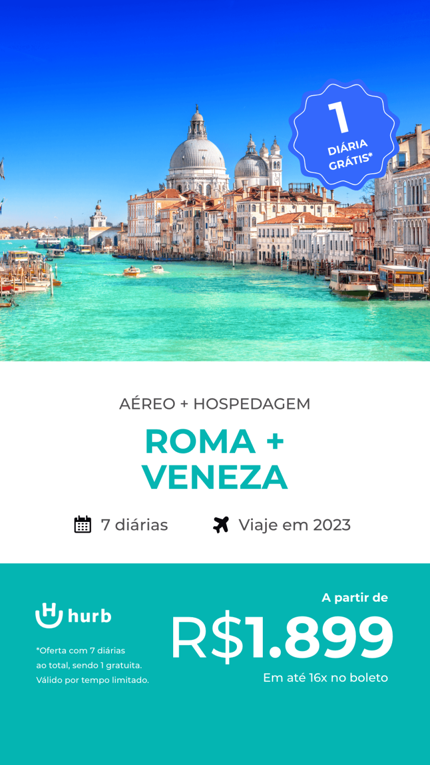 Pacote para Roma e Veneza | SANTANA JLM